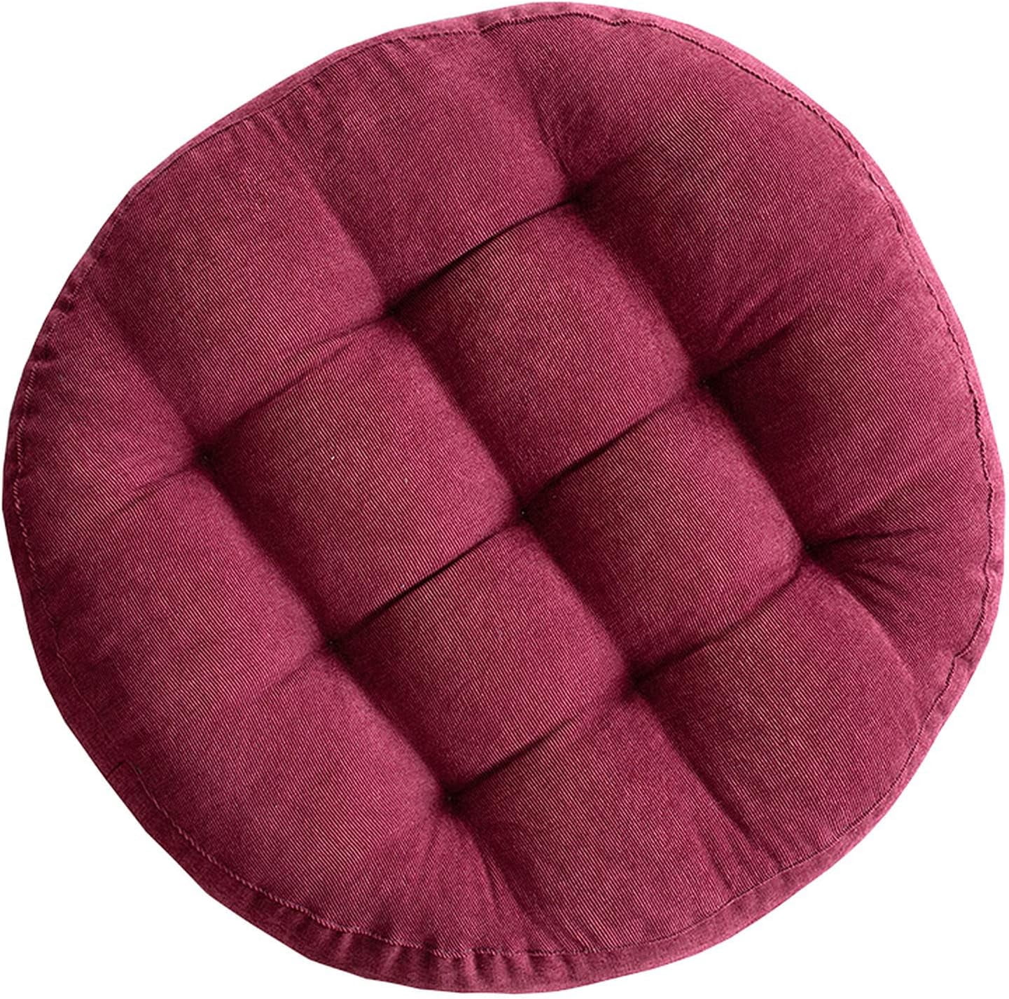 Tatami Cushions,22inch Round Chair Cushions Floor Pillows Thick Round ...