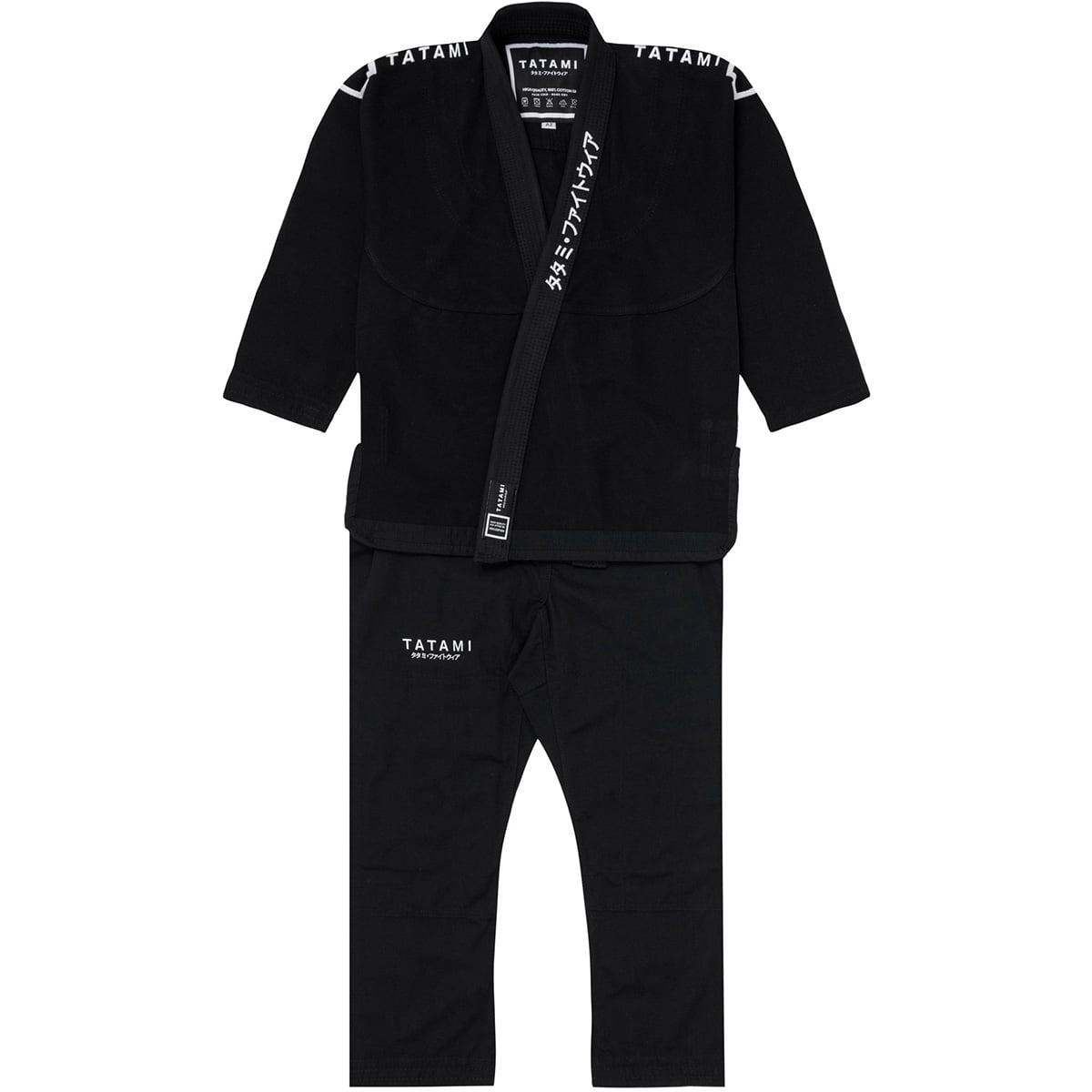 Tatami Fightwear Katakana BJJ Gi - A2S - Black - Walmart.com