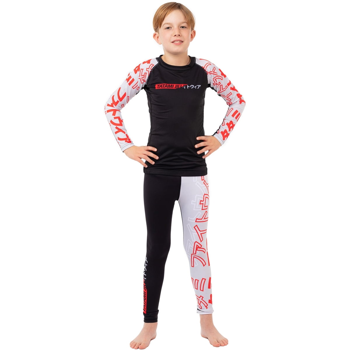 Tatami Fightwear Kid's Uncover Grappling Spats - Large - Black ...