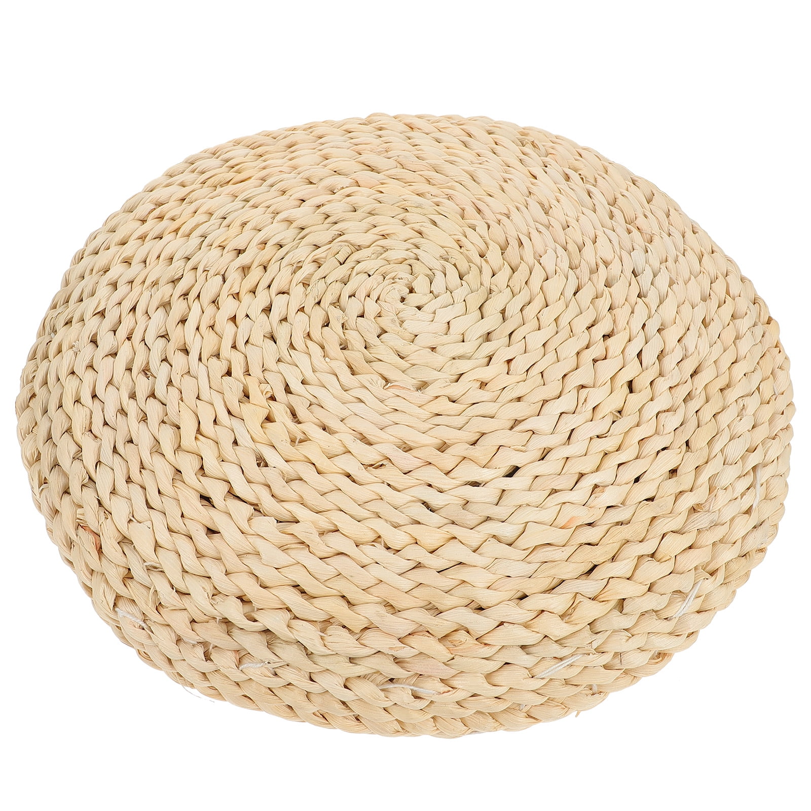 Tatami Round Cushion for Home Beige Synthetic Material Practical ...
