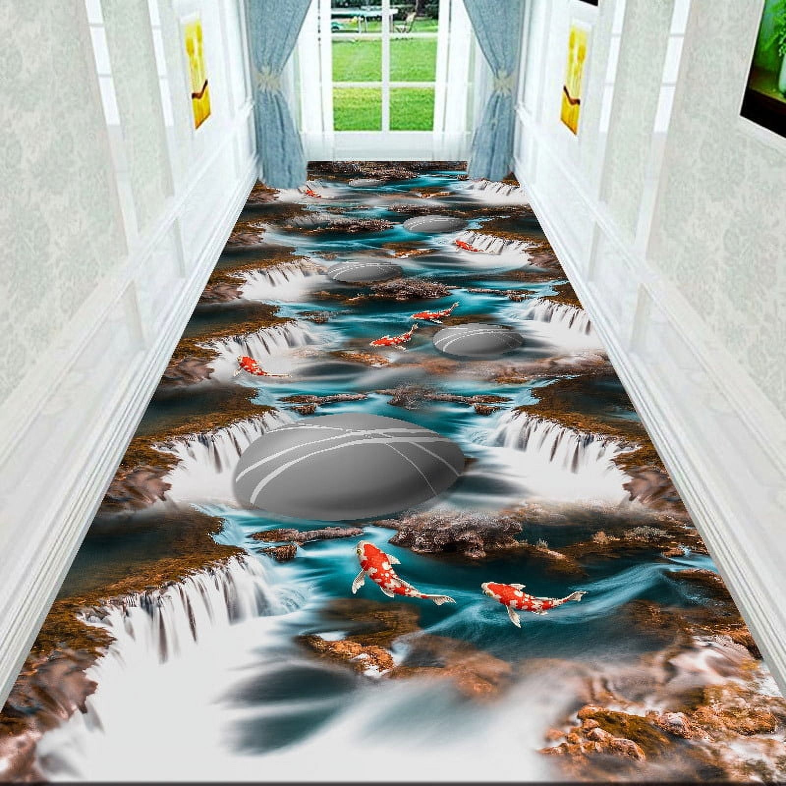 Tatami Rug 3D Carpets for Living Room Funny Adventure Floor Area Rugs ...