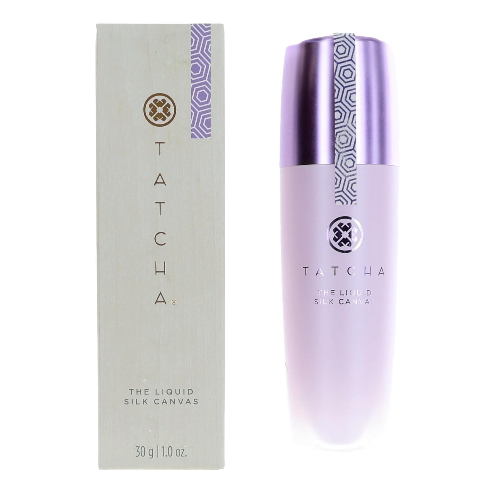 Tatcha Liquid Silk Canvas Featherweight Protective Primer 1 oz for Face ...