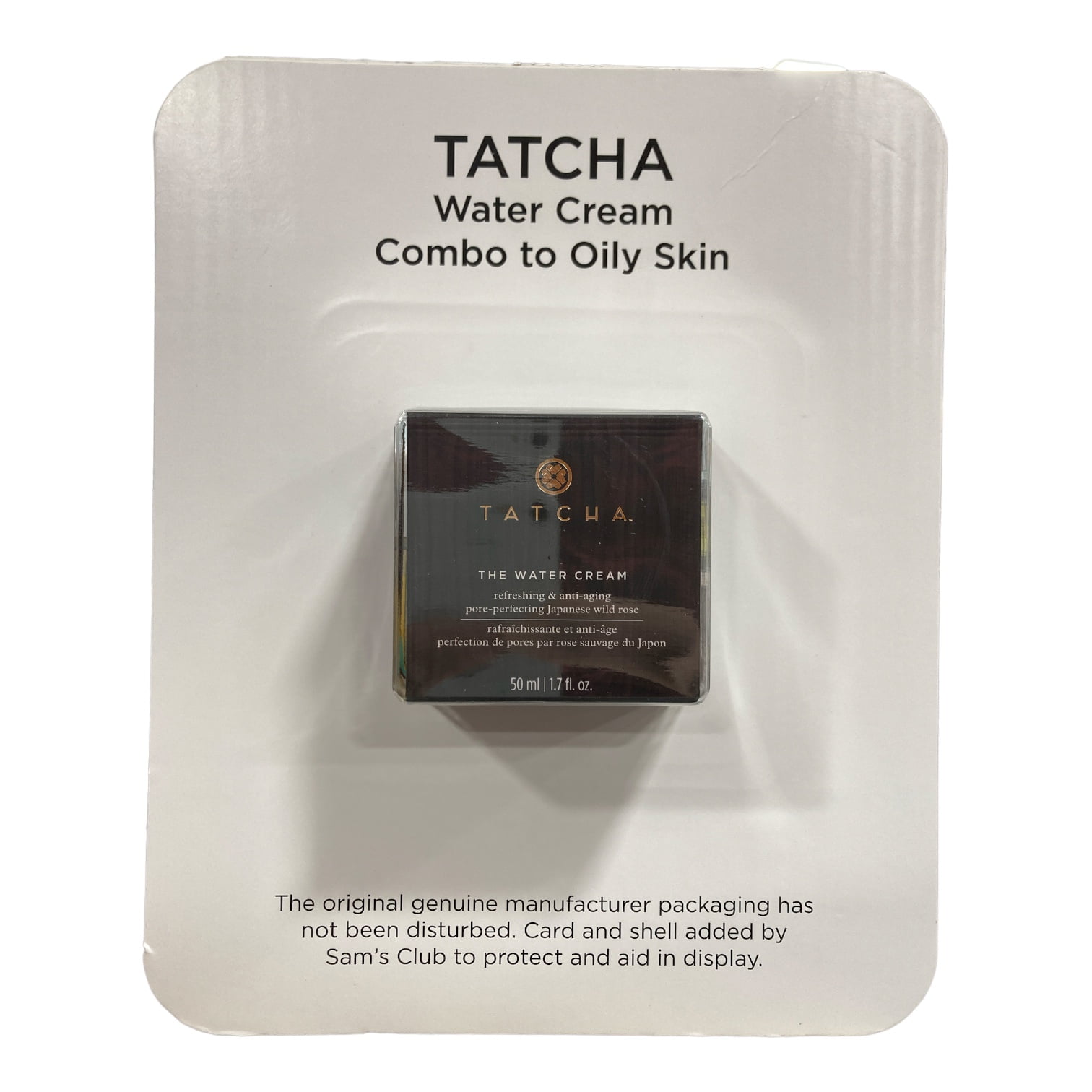 Tatcha The Water Cream, Lightweight Hydration Pore-Refining, For Oily ...