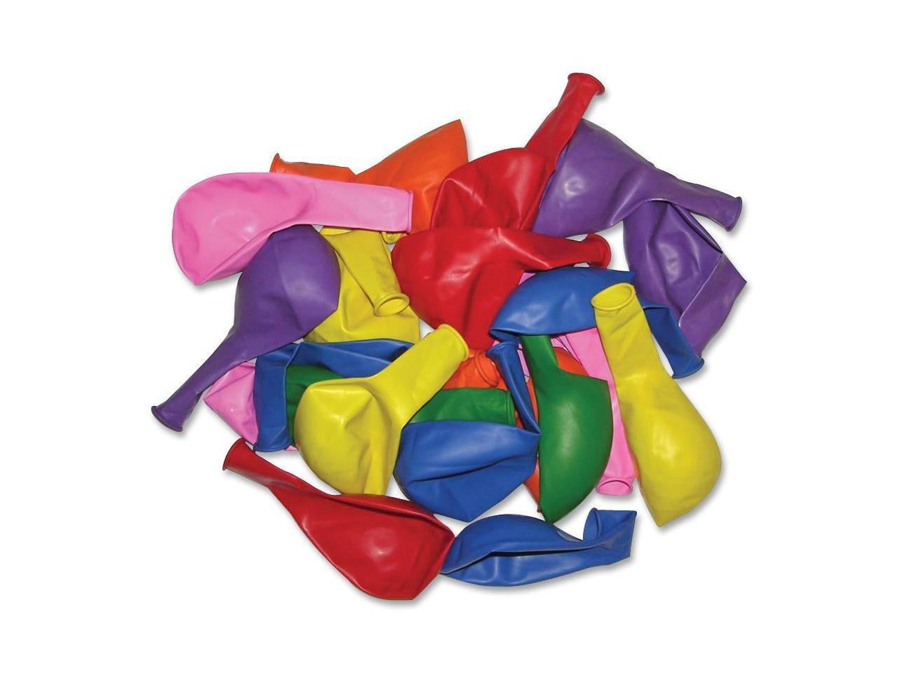 Tatco Ballons Helium-Quality 12" Latex 100/PK Assorted Bright 61100 ...