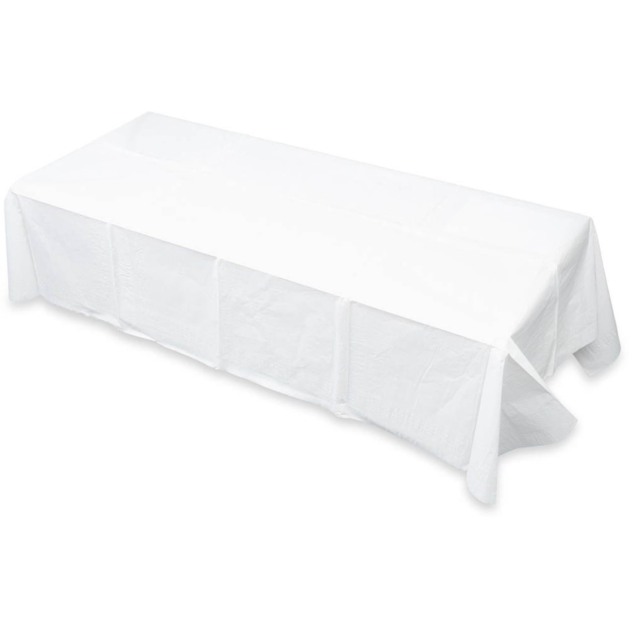 Tatco Embossed Paper Table Cover With Plastic Liner, 20ct - Walmart.com