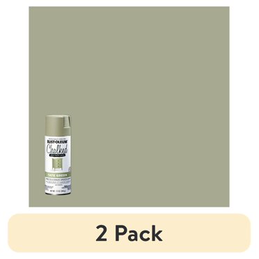(2 pack) Blue Harbor, Rust-Oleum Chalked Ultra Matte Spray Paint, 12 oz ...