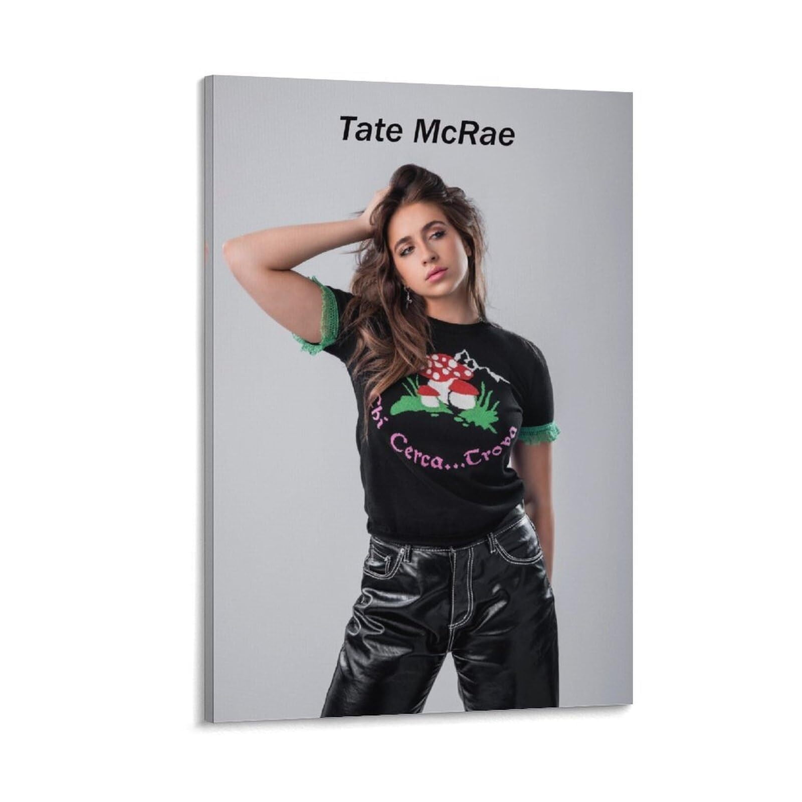 Tate McRae 107 Canvas Poster Bedroom Decoration Landscape Office ...