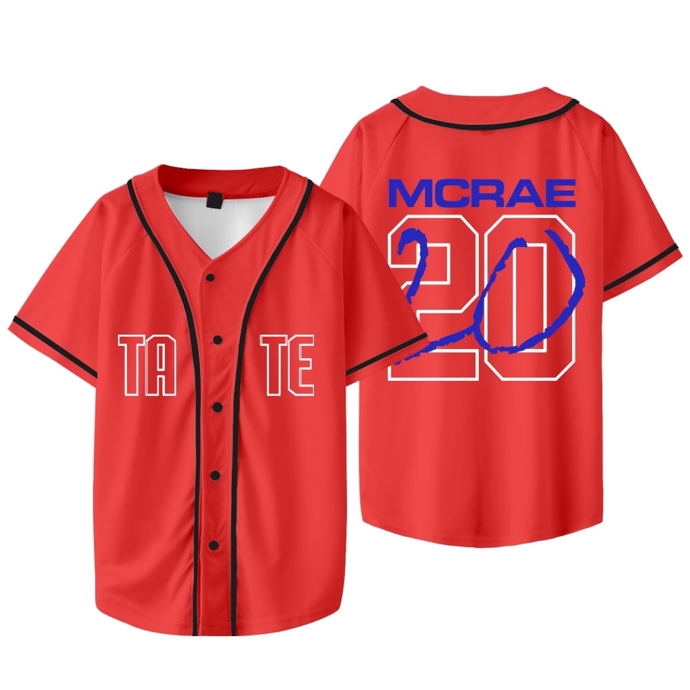 Tate McRae 20 Baseball Jacket Think Later Tour New Logo Merch Tee Women ...