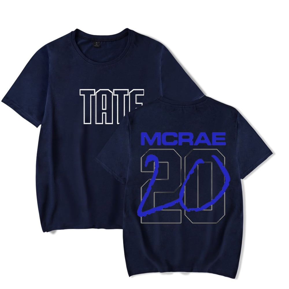 Tate McRae 20 Cosplay Merch T-shirt Short Sleeve Women Men Summer Tee ...