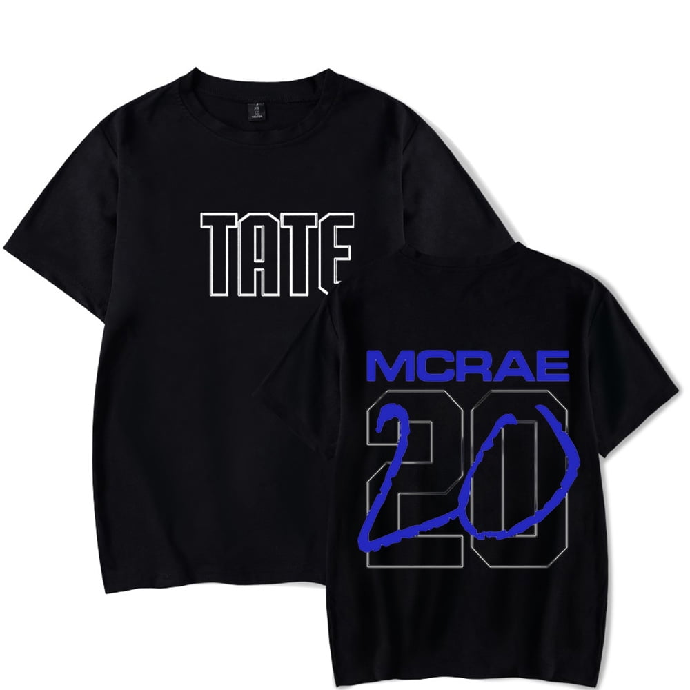 Tate McRae 20 Cosplay Merch T-shirt Short Sleeve Women Men Summer Tee ...