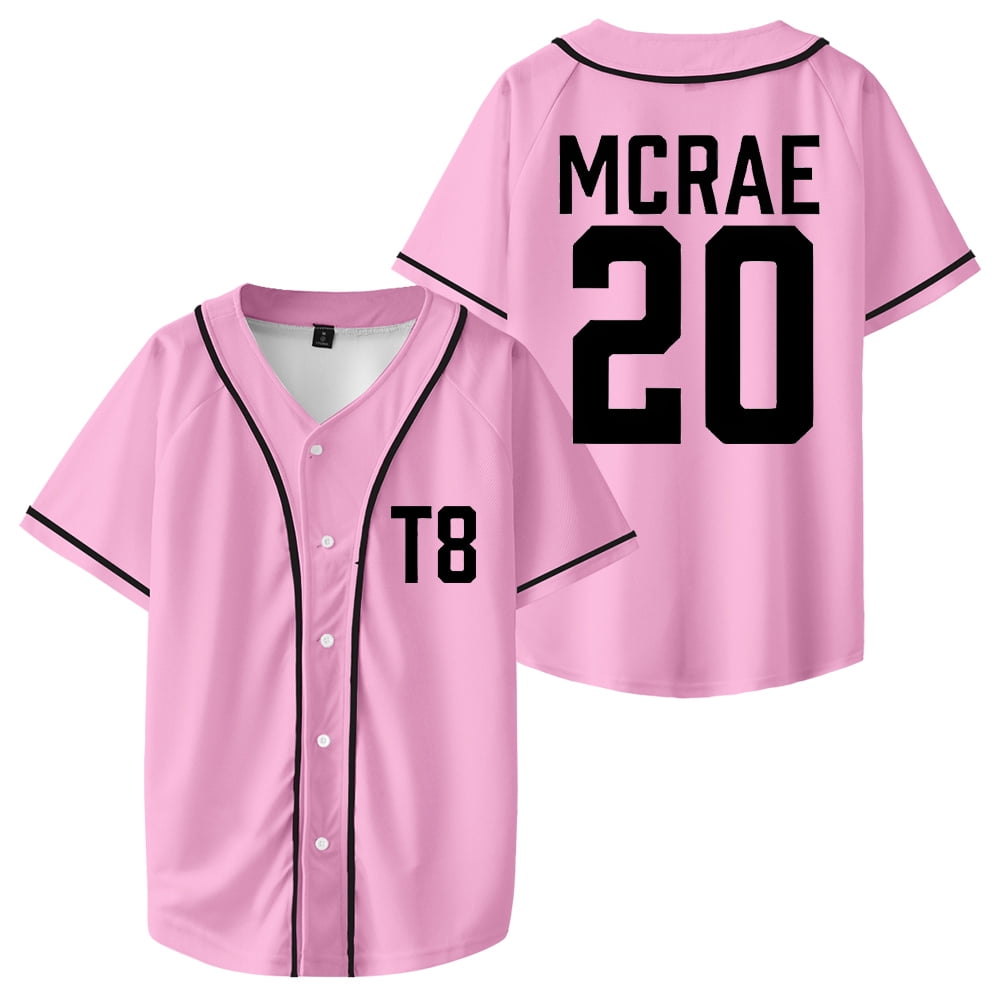 Tate McRae 20 T8 Baseball Jersey Shirts Spring Summer Men/Women Tshirt ...