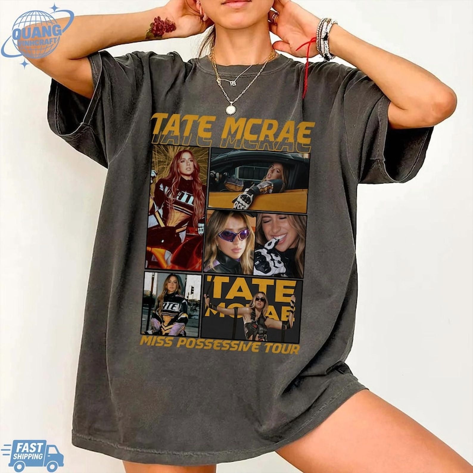 Tate McRae 2025 Concert Shirt, Miss Possessive Tour 2025, Tate McRae ...