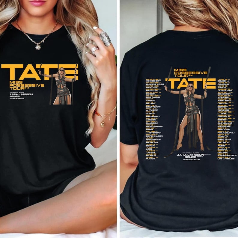 Tate McRae 2025 Concert Shirt, Tate McRae Miss Possessive Tour 2025 ... Tate McRae 2025 Concert Shirt, Tate McRae Miss Possessive Tour 2025 ...