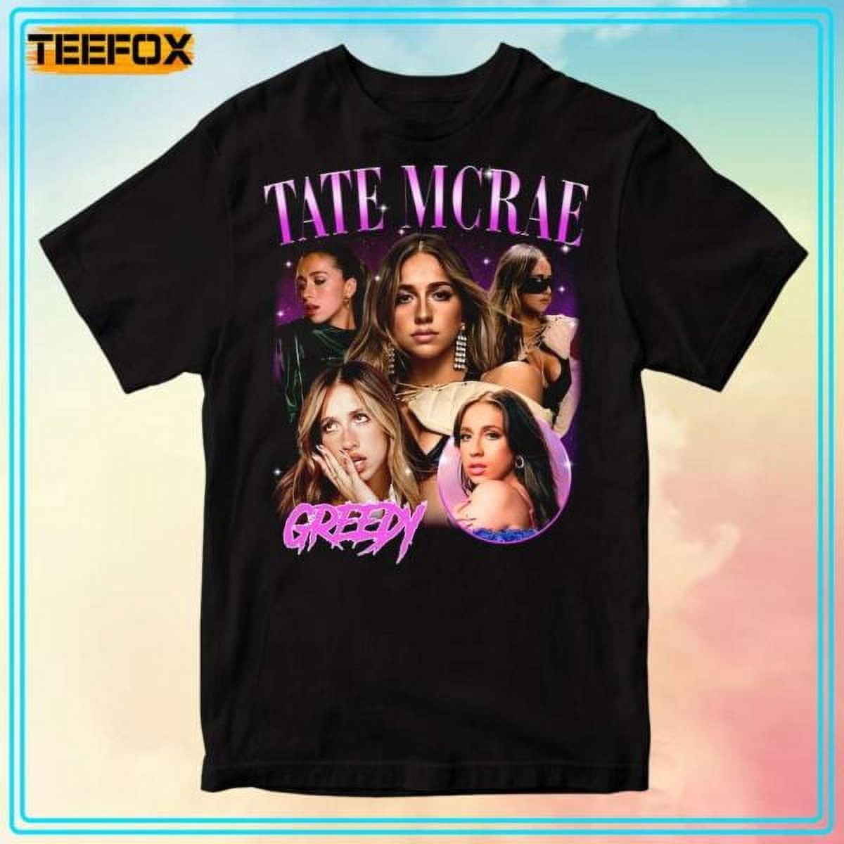 Tate McRae Greedy Music T-Shirt - Walmart.com