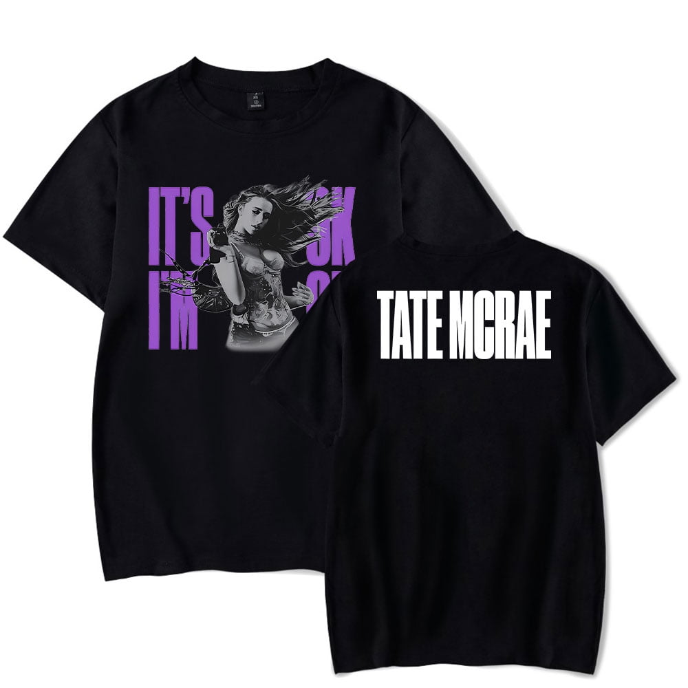 Tate McRae It's ok I'm ok T-Shirt Think Later World Tour Merch Women ...