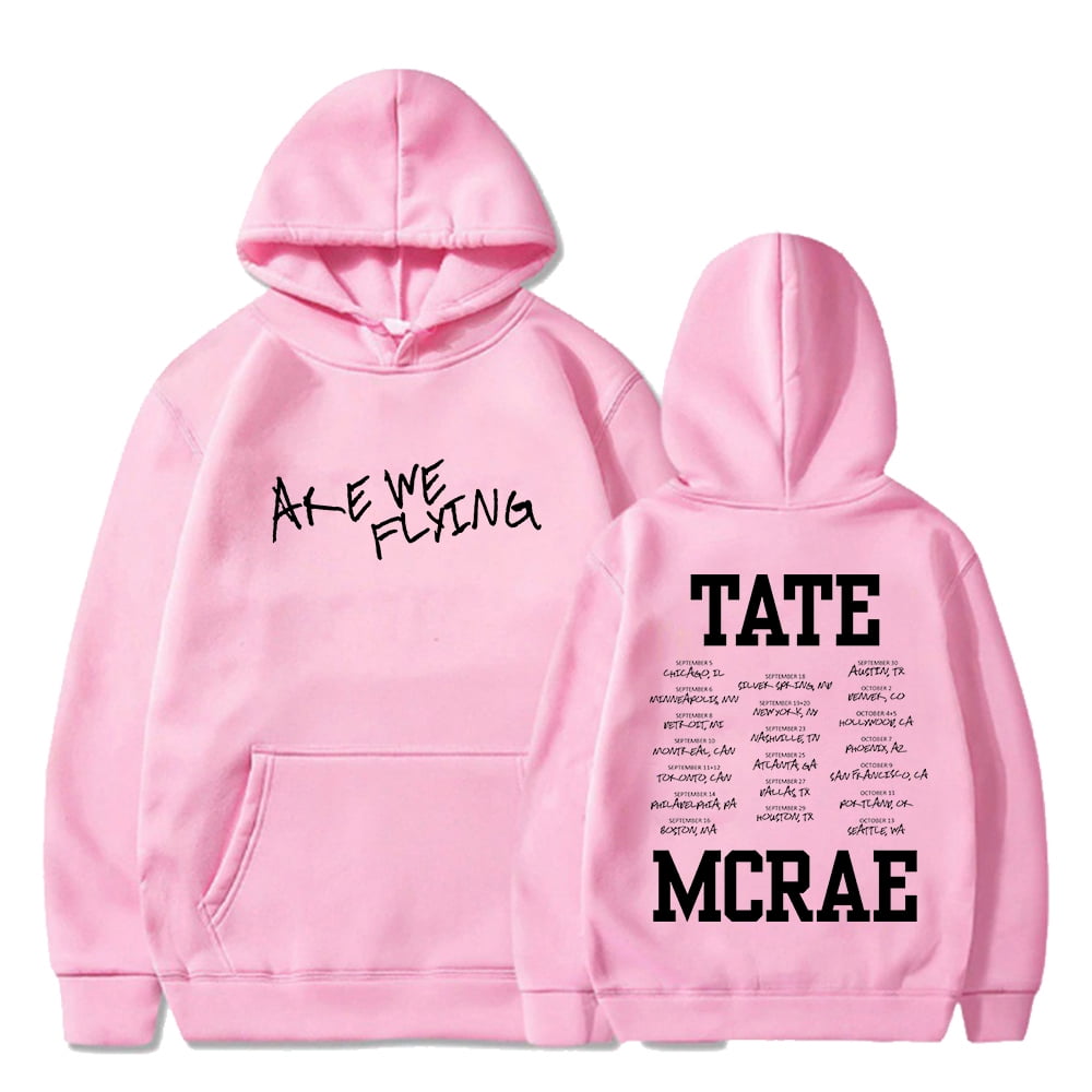 Tate McRae Merch Are We Flying 2023 Tour Hoodie Long Sleeve Sweatshirts ...