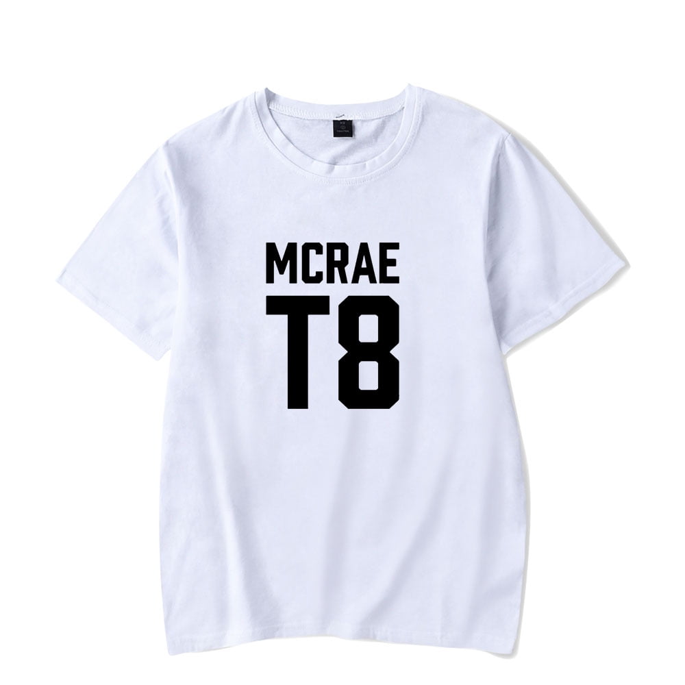 Tate McRae Merch T8 mcrae T Shirt 2025 Think Later World Tour Short ...