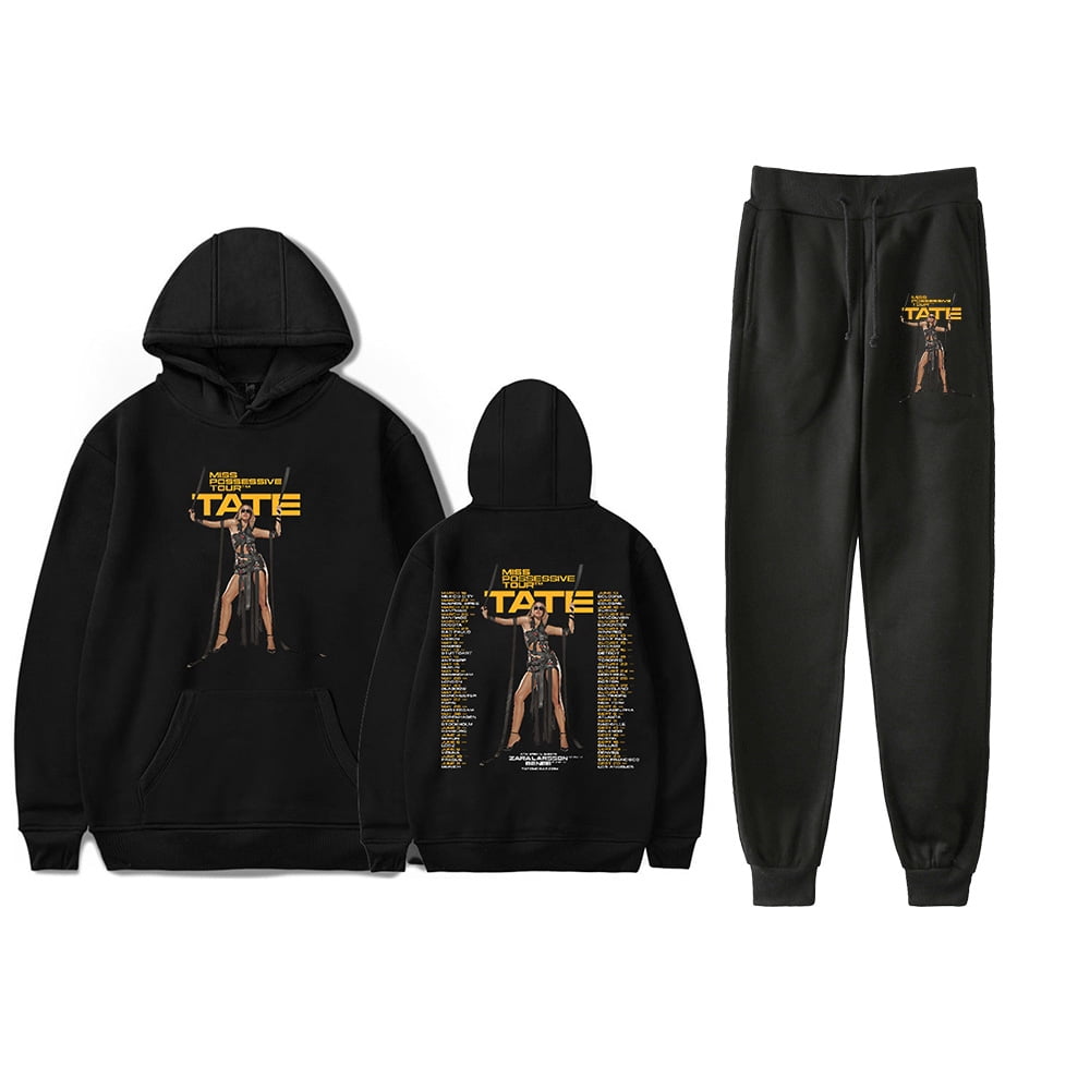 Tate McRae Miss Possessive Tour 2025 Sweatsuit Streetwear Hoodies ...
