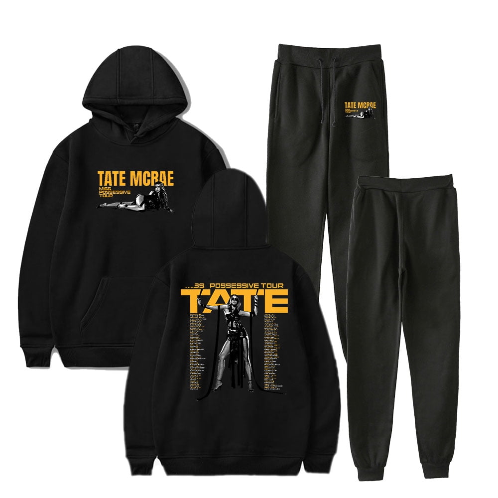 Tate McRae Miss Possessive Tour Men/Women Fall Suit Hoodies Sportswear ...
