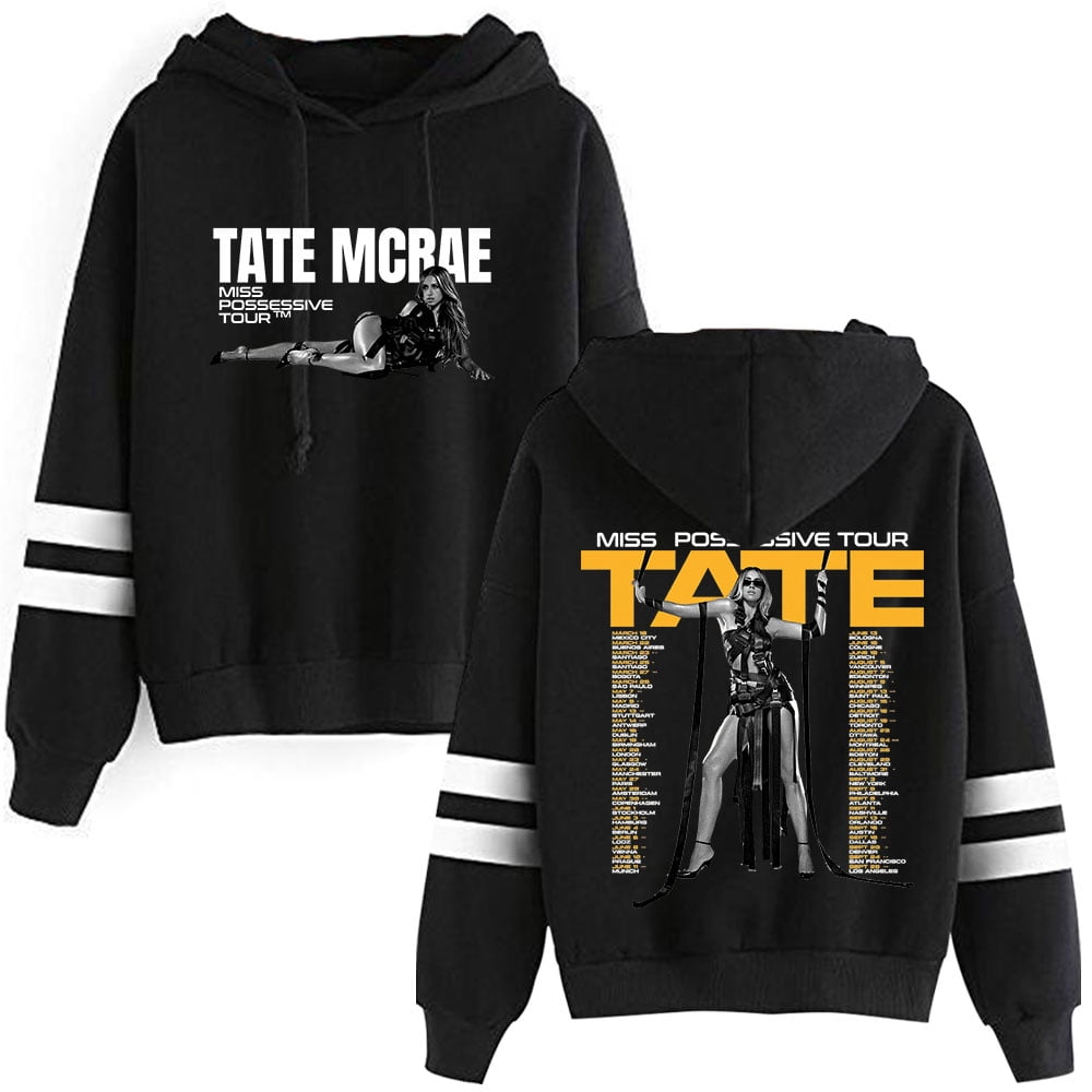 Tate McRae Miss Possessive Tour Merch Pocketless Parallel Bars Sleeve ...