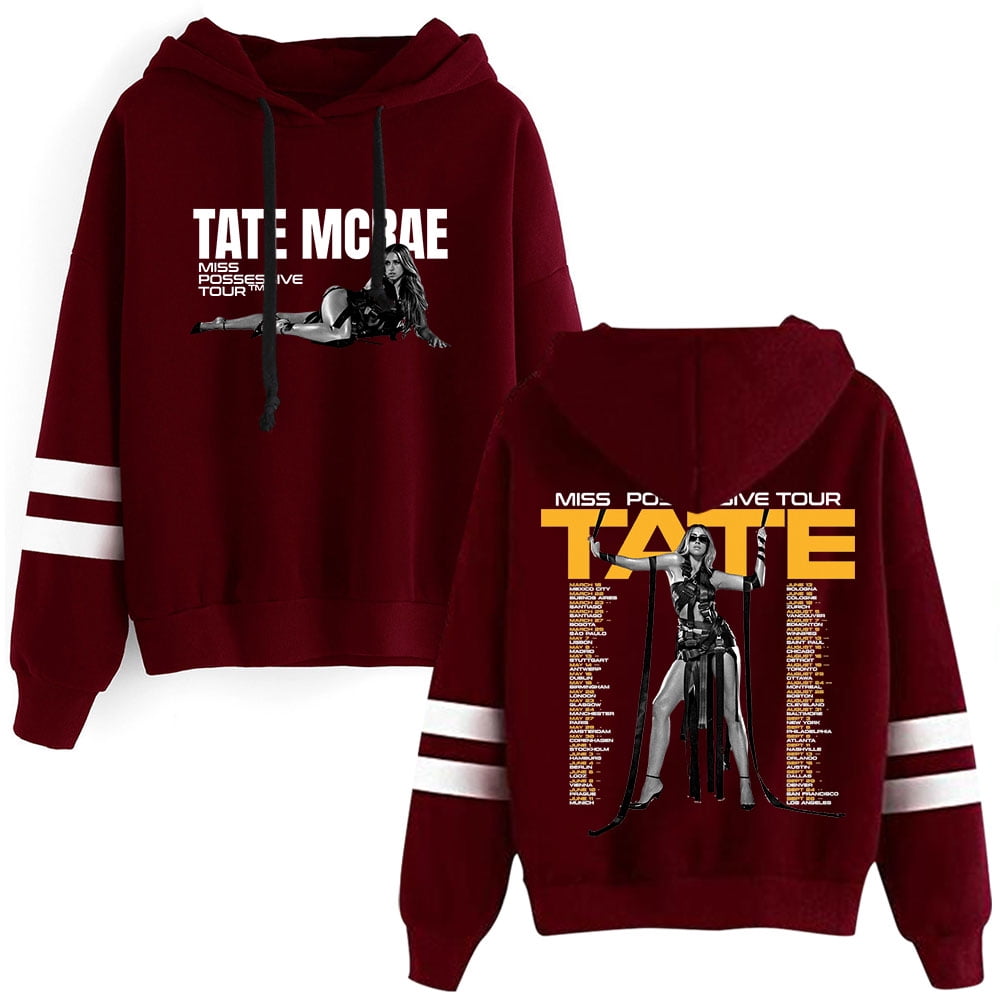 Tate McRae Miss Possessive Tour Merch Pocketless Parallel Bars Sleeve ...