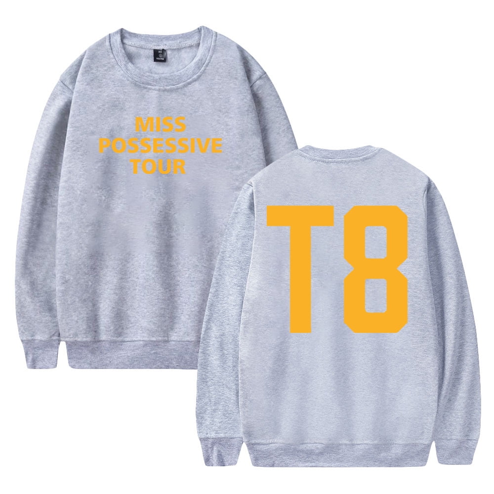 Tate McRae Miss Possessive Tour T8 Merch Crewneck Long Sleeve ...