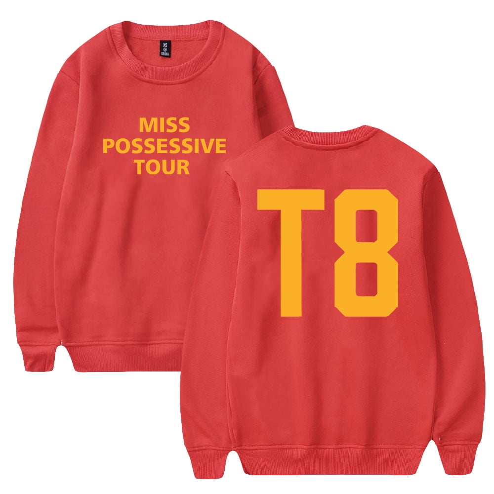 Tate McRae Miss Possessive Tour T8 Merch Crewneck Long Sleeve ...