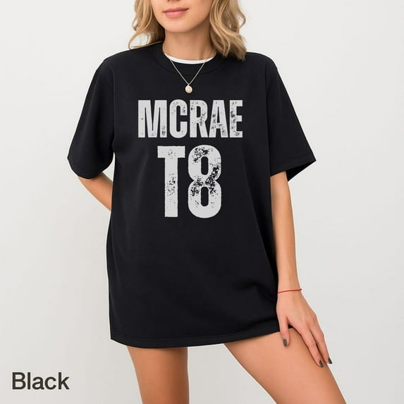 Tate McRae Shirt, T8 McRae Jersey T-Shirt, T8 McRae Tee, Tate McRae 2025 Concert Tee - Walmart.com