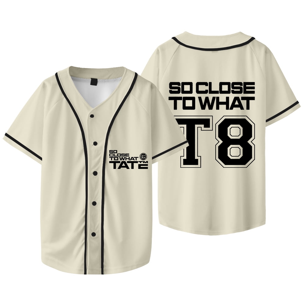 Tate McRae So Close to What Tour Wash Baseball Shirt SC2W Women Men ...