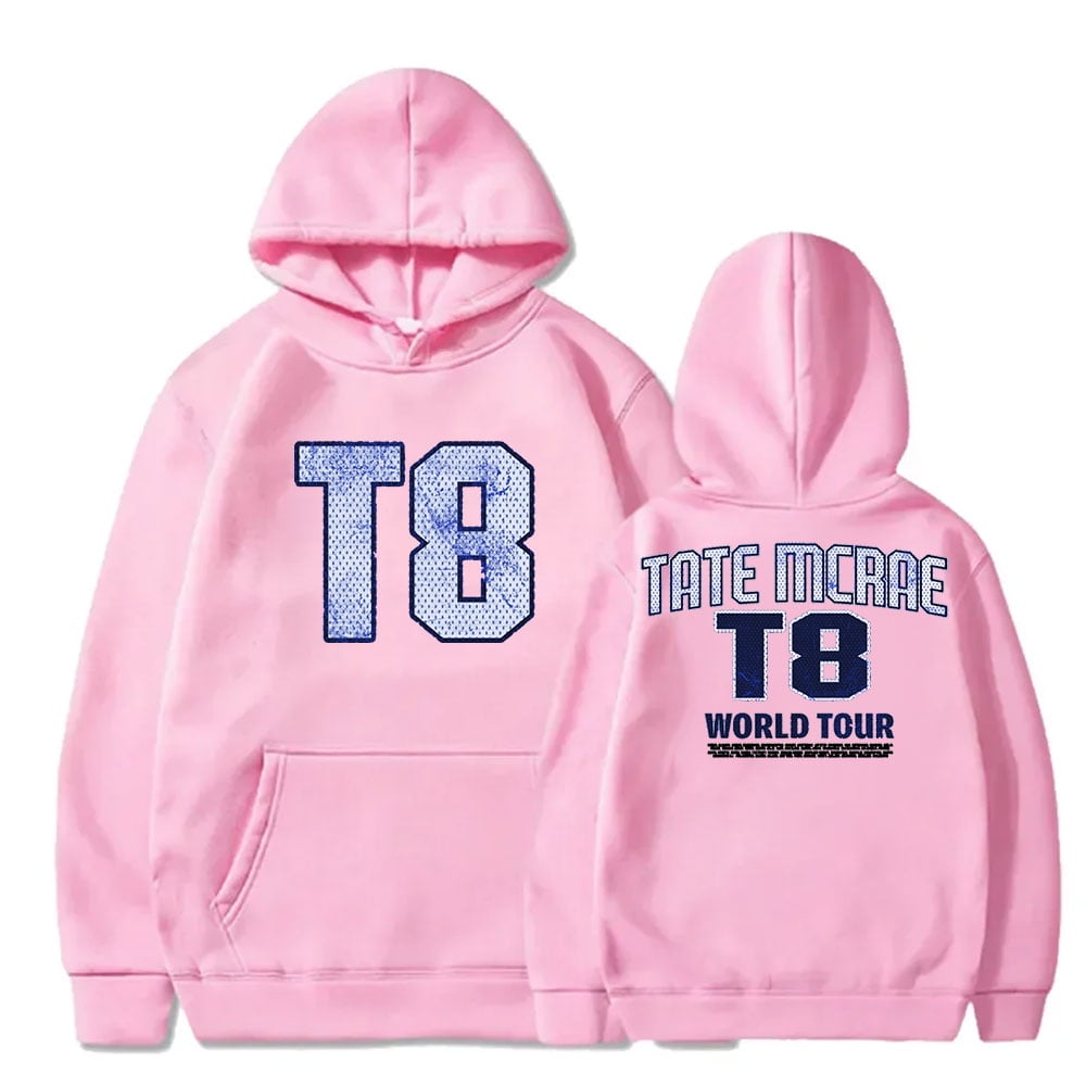 Tate McRae T8 Hoodies Think Later World Tour Merch Women Men Fashion ...