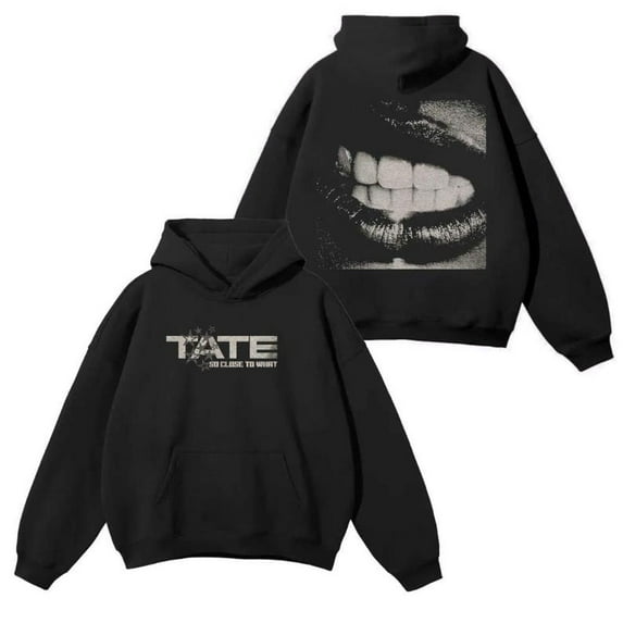 Tate McRae T8 Lips Hoodie, Tate McRae 2025 Merch, Miss Possessive Tour ...
