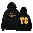 Tate McRae T8 Merch Hoodie Miss Possessive Tour 2025 Long Sleeve ...