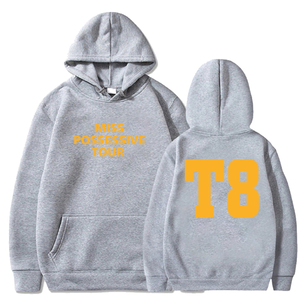 Tate McRae T8 Merch Hoodie Miss Possessive Tour 2025 Long Sleeve ...