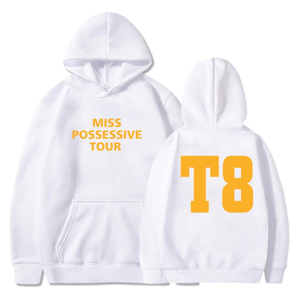 Tate McRae T8 Merch Hoodie Miss Possessive Tour 2025 Long Sleeve ...