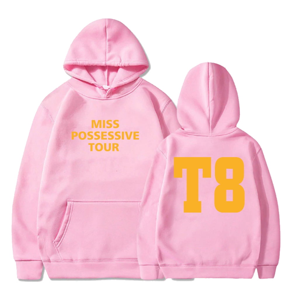 Tate McRae T8 Merch Hoodie Miss Possessive Tour 2025 Long Sleeve ...