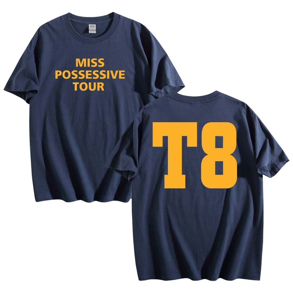 Tate McRae T8 T-shirt 2025 Miss Possessive Tour Crewneck Short Sleeve ...