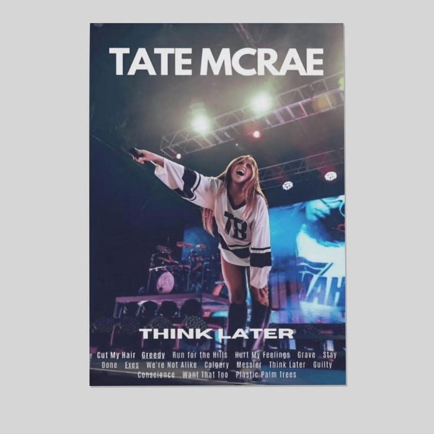 Tate McRae THINK LATER Posters & Prints on Canvas Wall Art Poster for ...