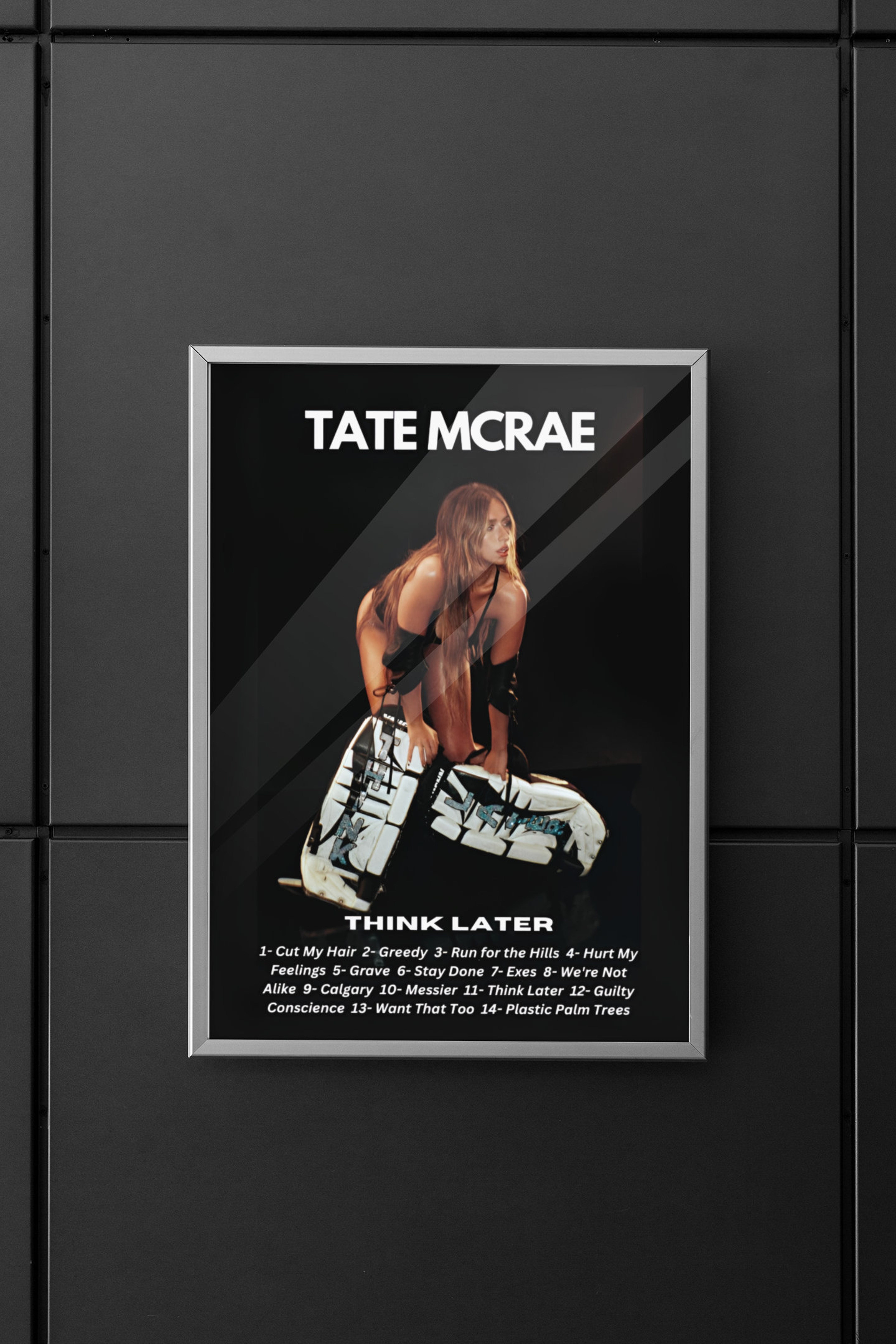 Tate McRae | Tate McRae Poster | Tate McRae Album Poster | Think Later ... Tate McRae | Tate McRae Poster | Tate McRae Album Poster | Think Later ...