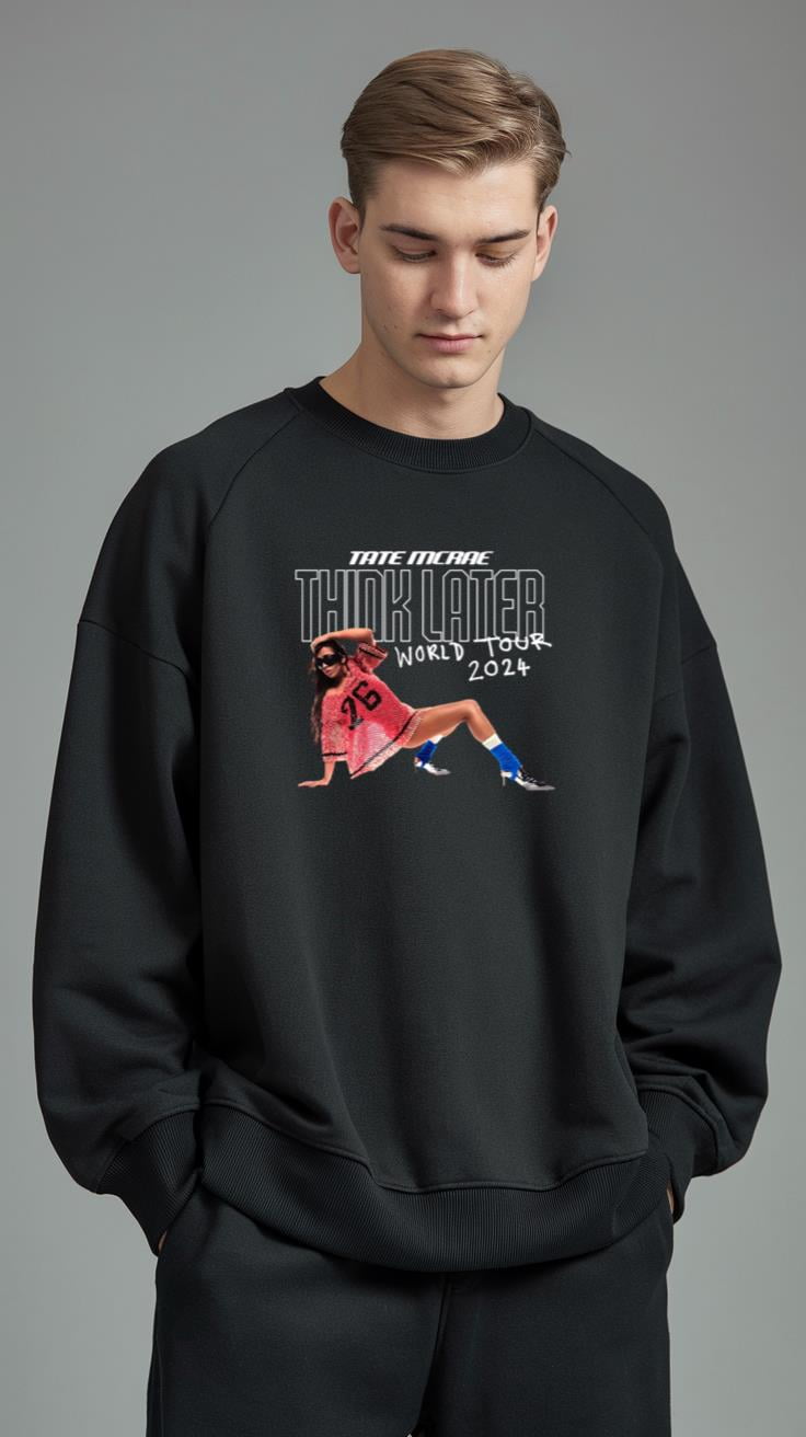 Tate McRae The Think Later World Tour 2024 Sweatshirt, for men & women ...