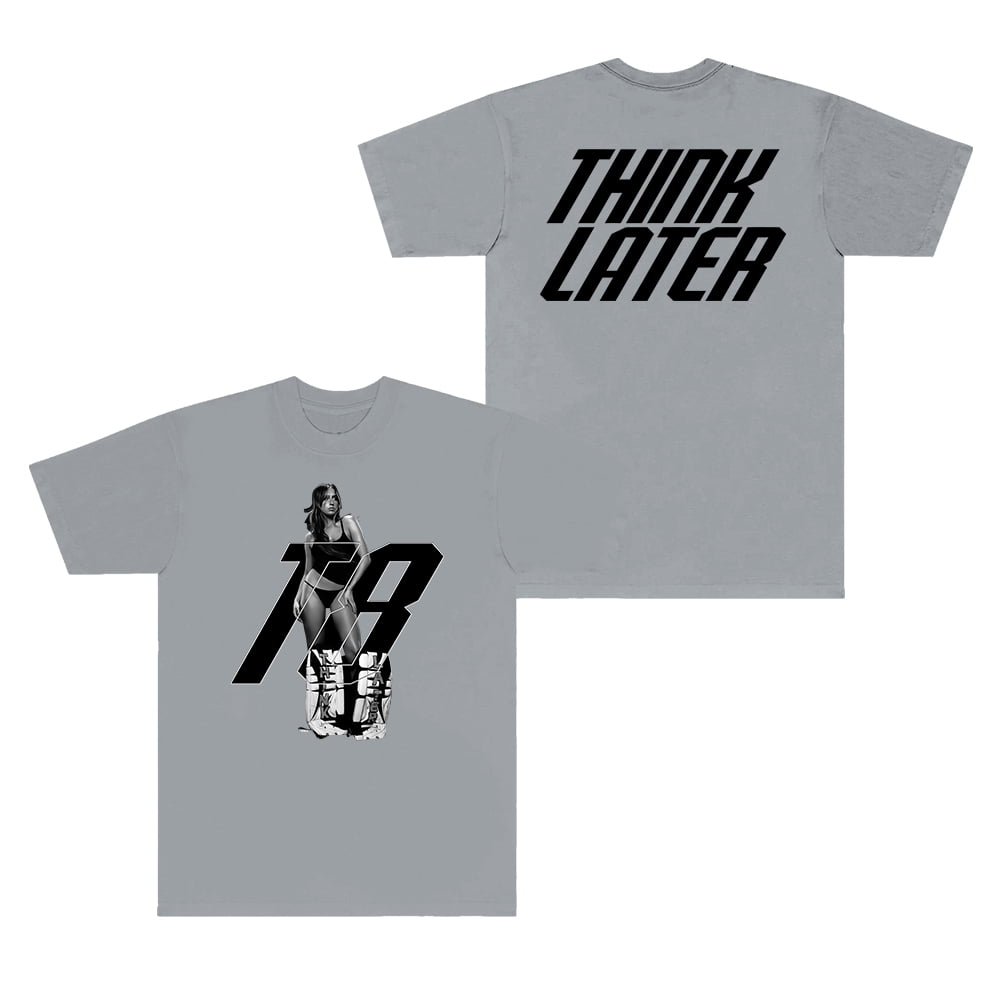 Tate McRae Think Later T-shirts Album Tour New Logo Merch Tee Women Men ...