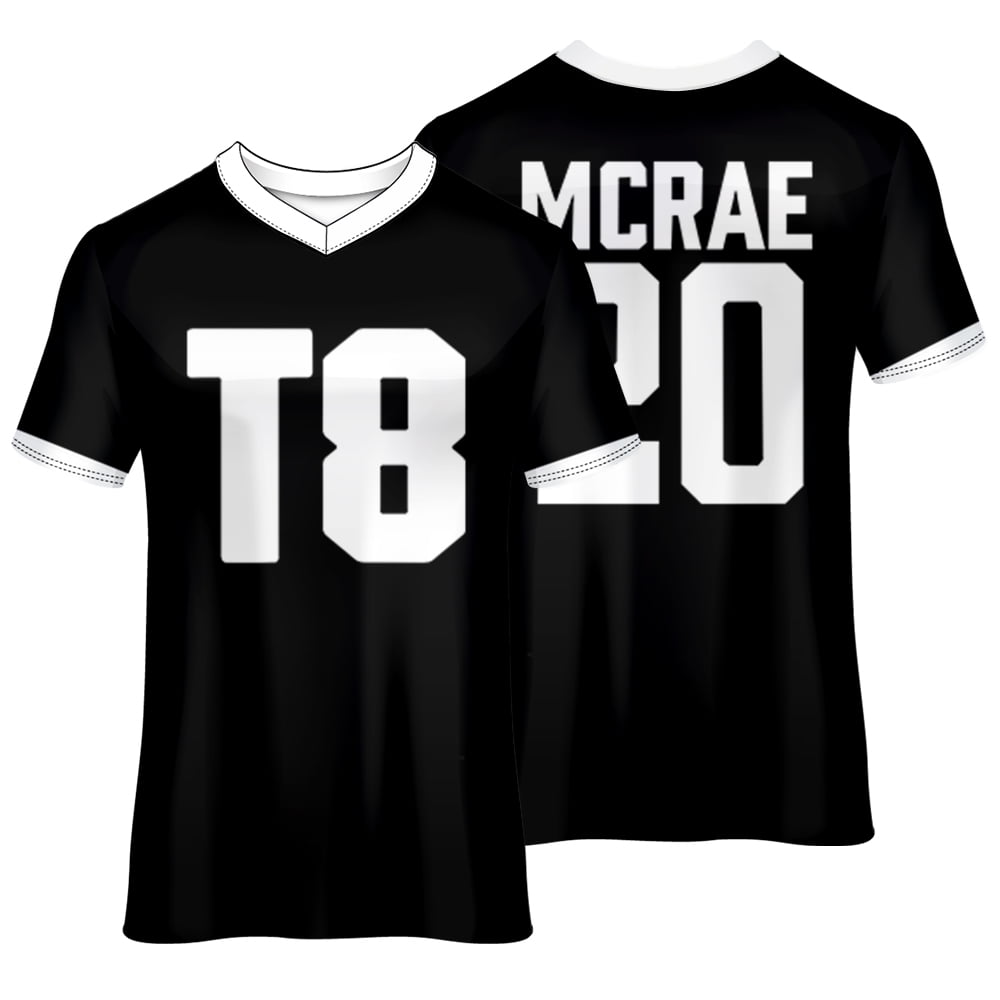 Tate McRae Varsity Soccer Jersey Think Later Tour Merch T-Shirts Unisex ...