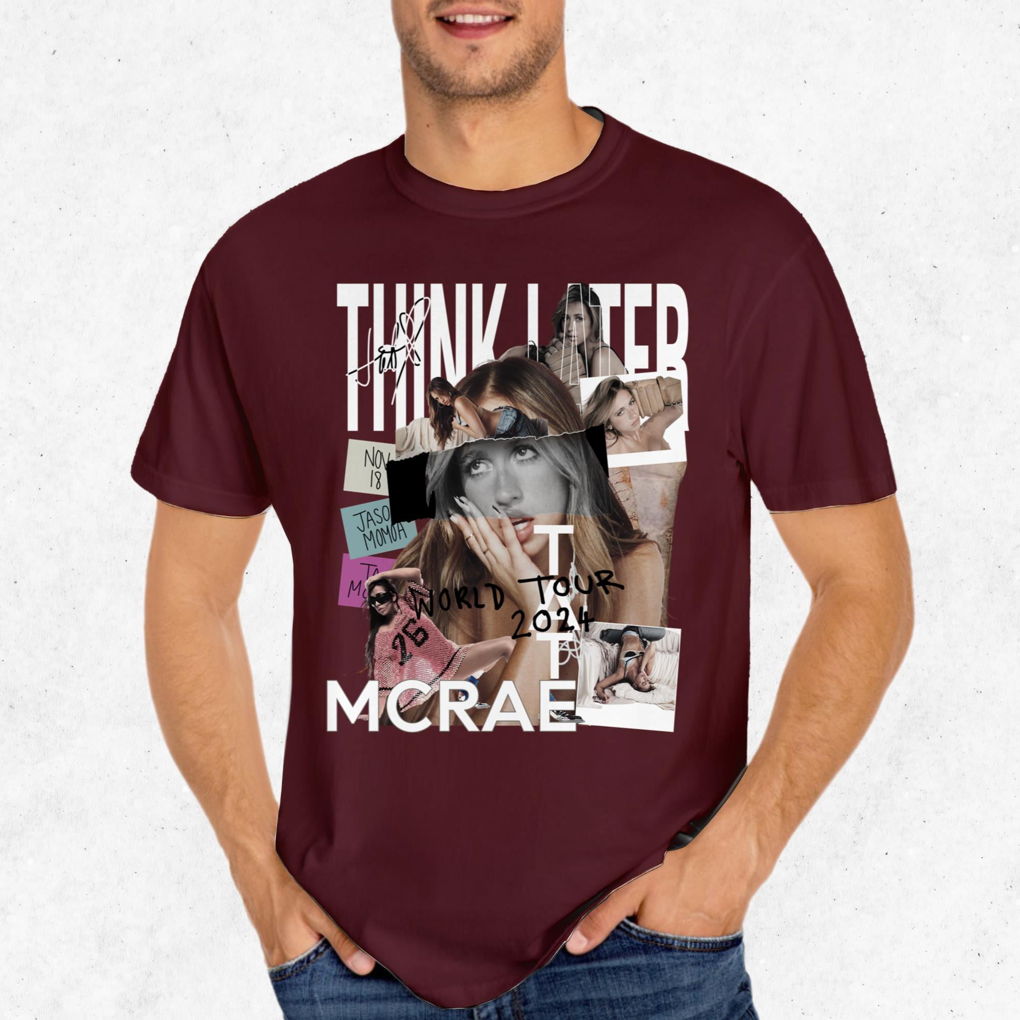 Tate McRae World Tour 2024 T-Shirt - Pop Music Concert Merch Unisex All ...