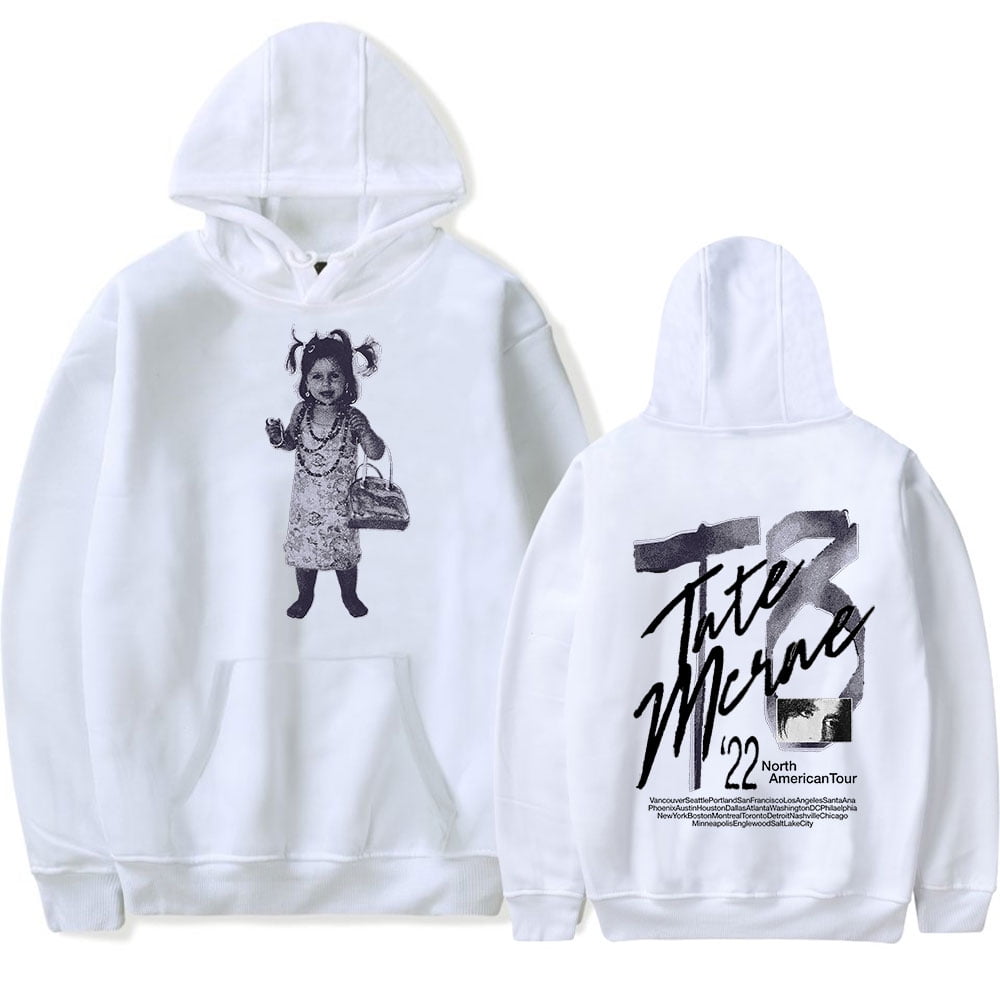 Tate Mcrae Baby T8 North America Tour Merch Hoodie Sweatshirt New Logo ...