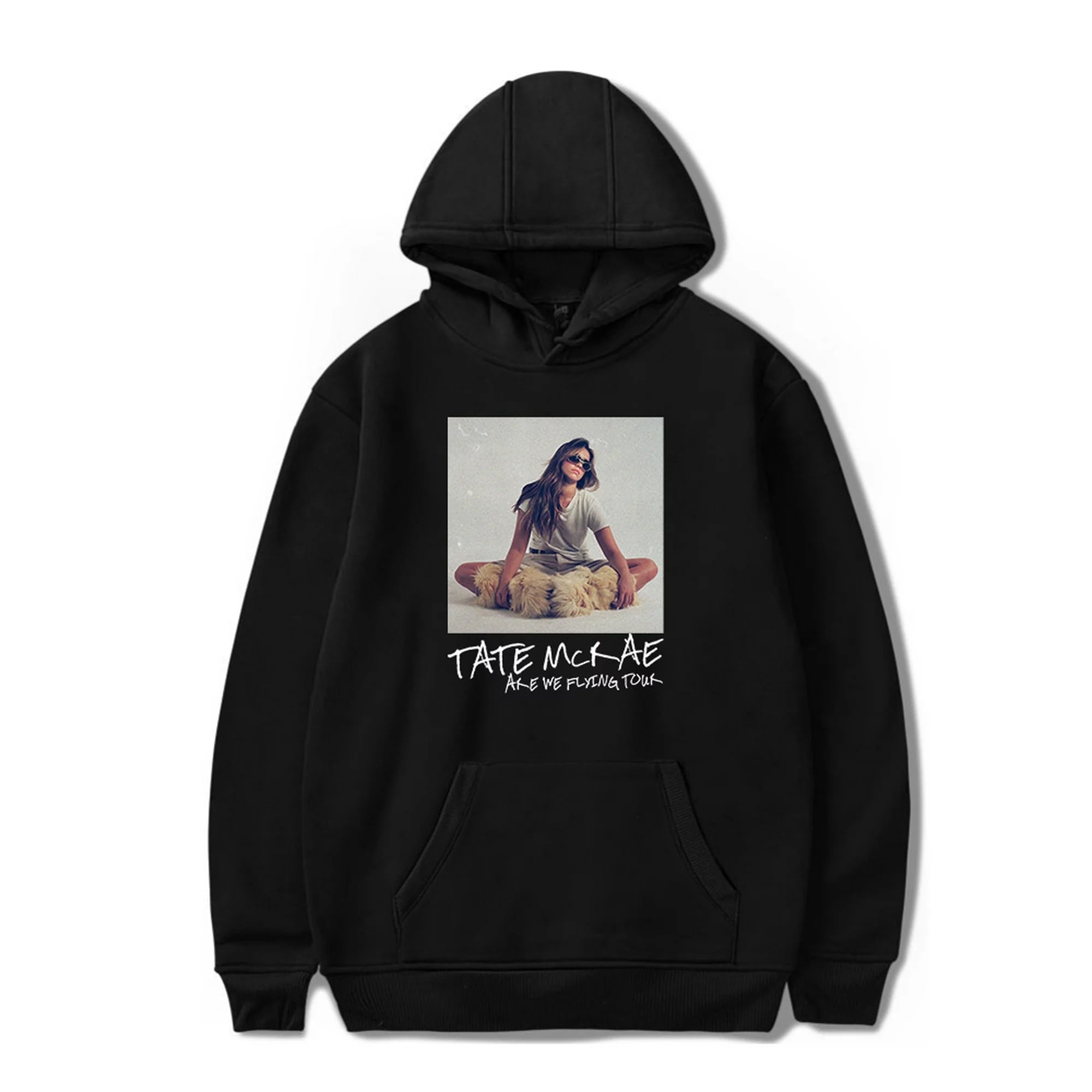 Tate Mcrae Hoodie Singer Are We Flying 2023 Tour Merch Long Sleeve ...