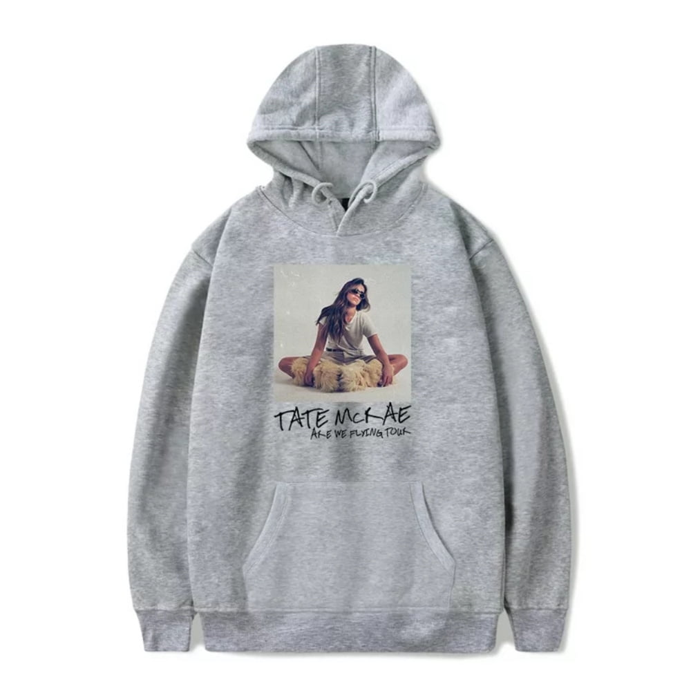 Tate Mcrae Hoodie Singer Are We Flying 2023 Tour Merch Long Sleeve ...