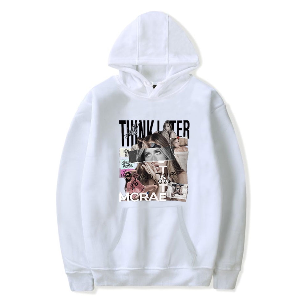 Tate Mcrae Hoodie Think Later World Tour 2024 Sweatshirt Casual Fashion ...