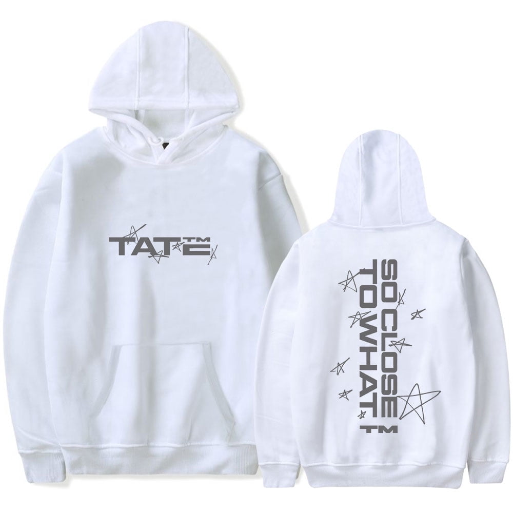 Tate Mcrae Long Sleeve Hooded Sweatshirt with SC2W Stars Women and Men ...