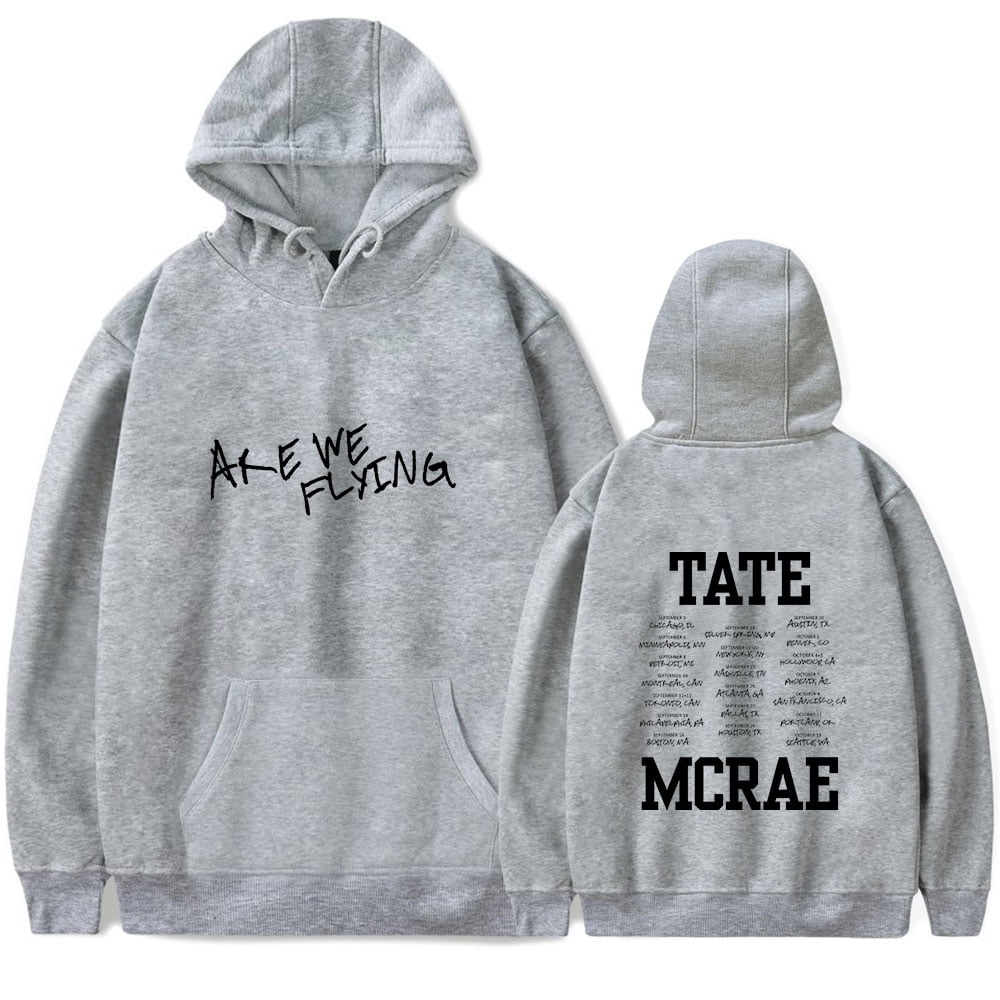 Tate Mcrae Merch Are We Flying Hoodie Sweatshirt New Logo Women/Men HIP ...