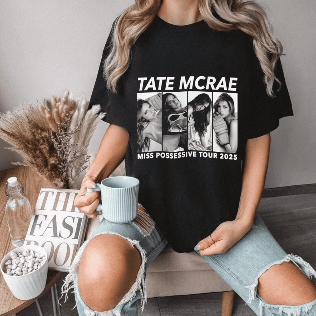 Tate Mcrae Miss Possessive World Tour 2025 T-shirt, Vintage Rapper ...