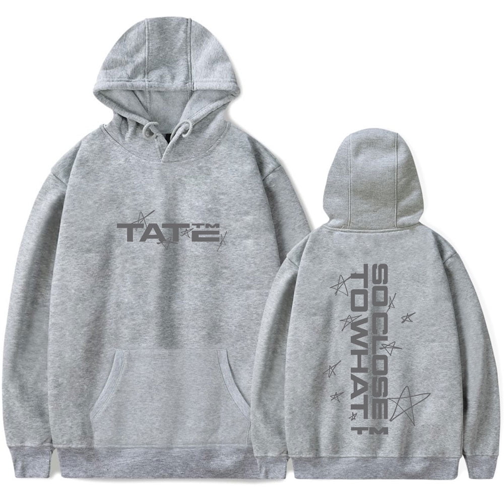 Tate Mcrae SC2W Stars Hoodie Long Sleeve Hooded Sweatshirt Women Men ...